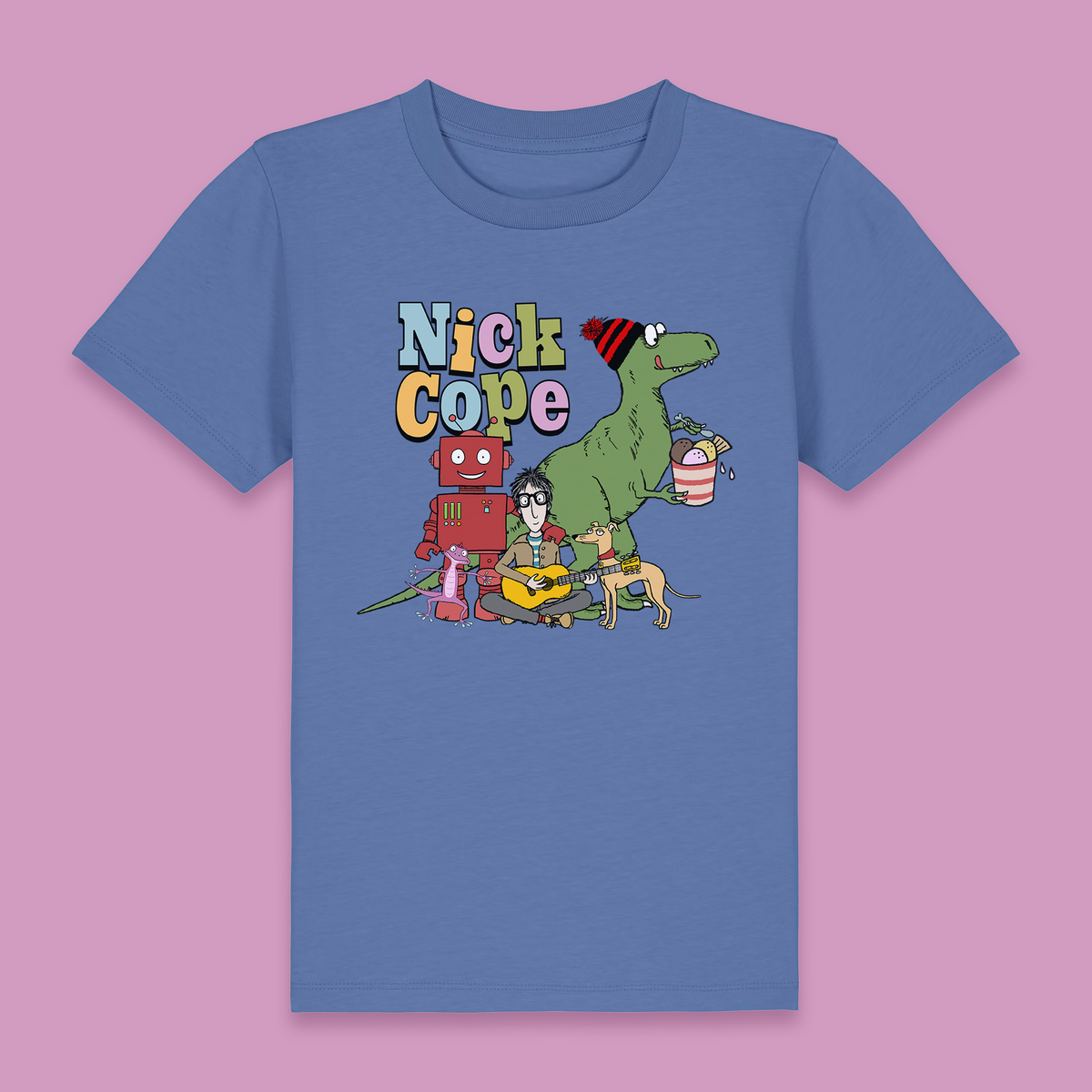 New Nick Cope and the Gang T-shirt – Nick Cope Shop